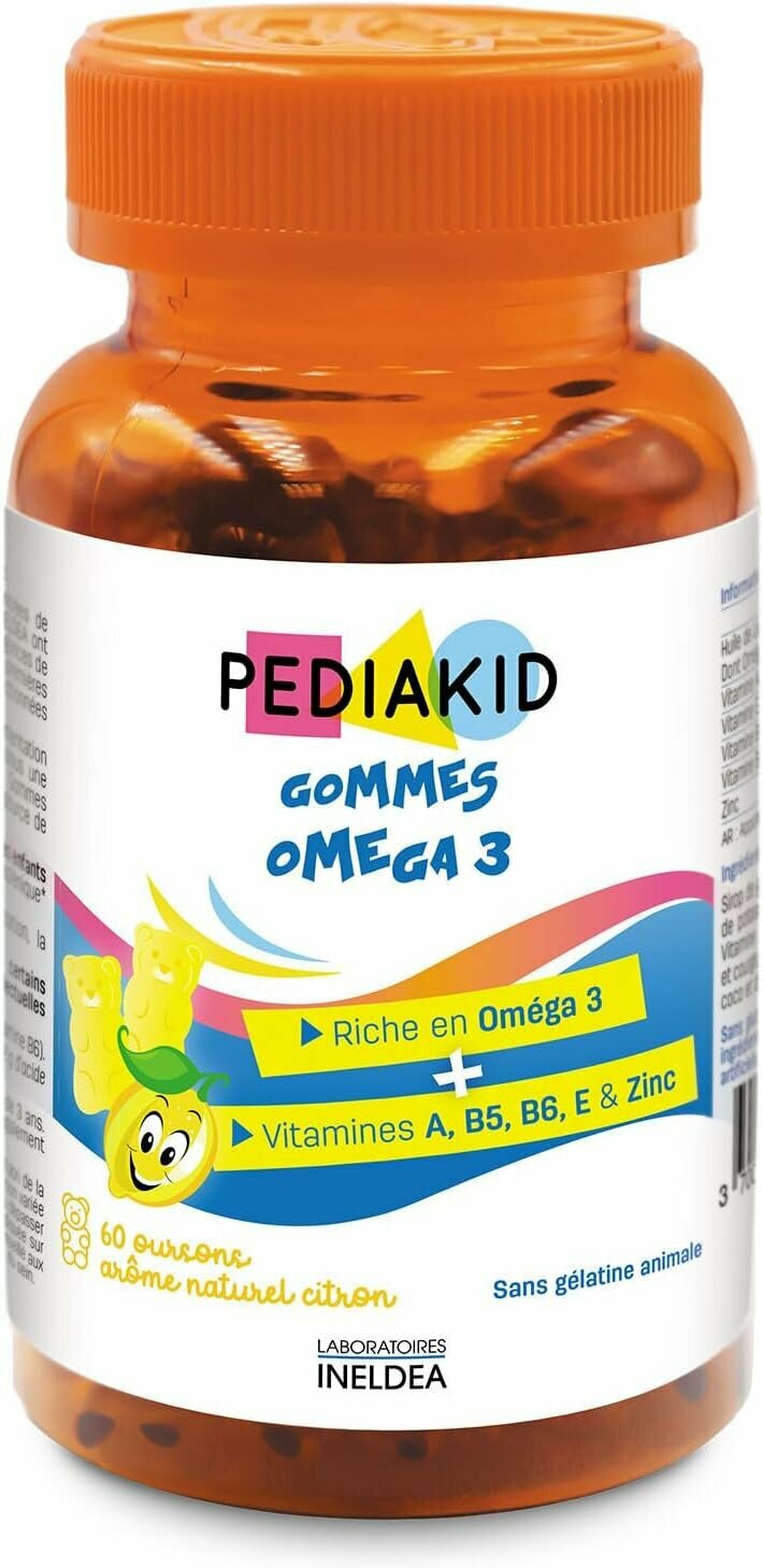 Омега 3, витамины для детей / GOMMES OMEGA 3, пастилки 60 шт.