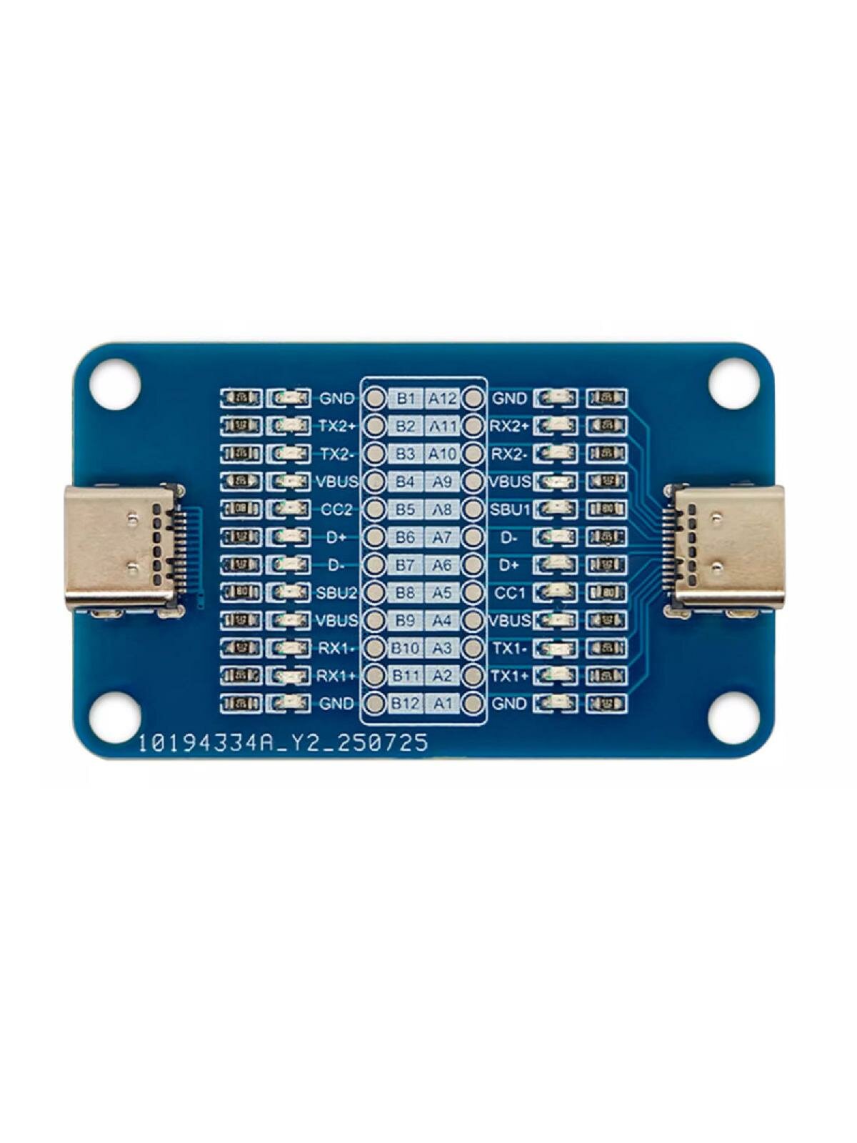 Модуль контроля проводов для быстрой зарядки с двойной головкой типа C
