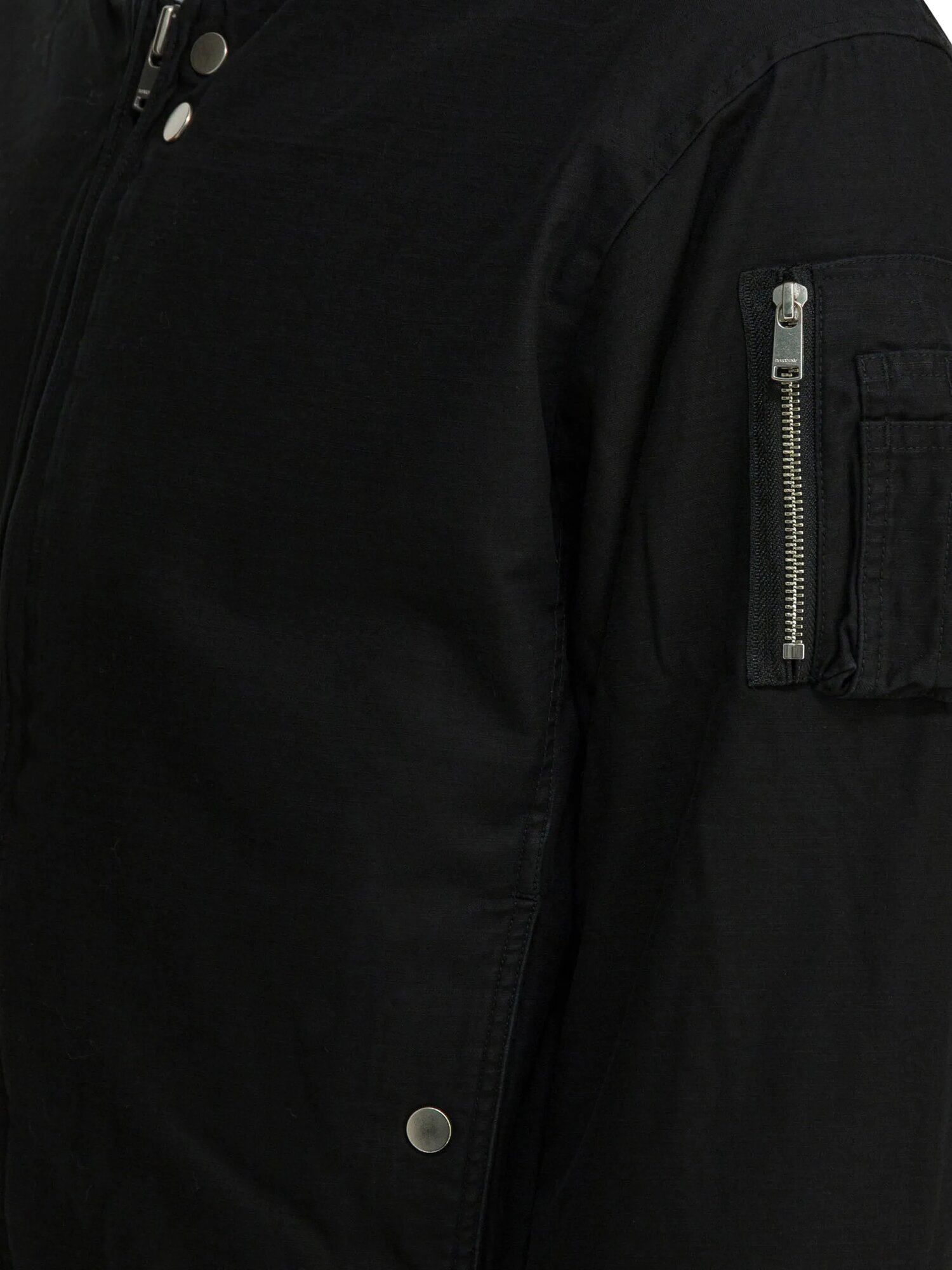 Куртка NONNATIVE Zip-fastening pocket jacket, размер 2, black/black — фото 1