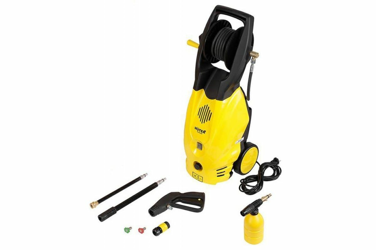 Мойка высокого давления Huter W165-AR, 1,9 кВт, 165 бар, 375 л/час, 220 В / 50 Гц