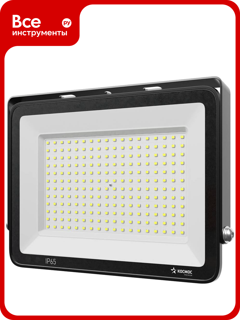Прожектор светодиодный космос PREMIUM 100Вт, 10000 Лм, IP65, 6500К, KOS_PR_LED_100
