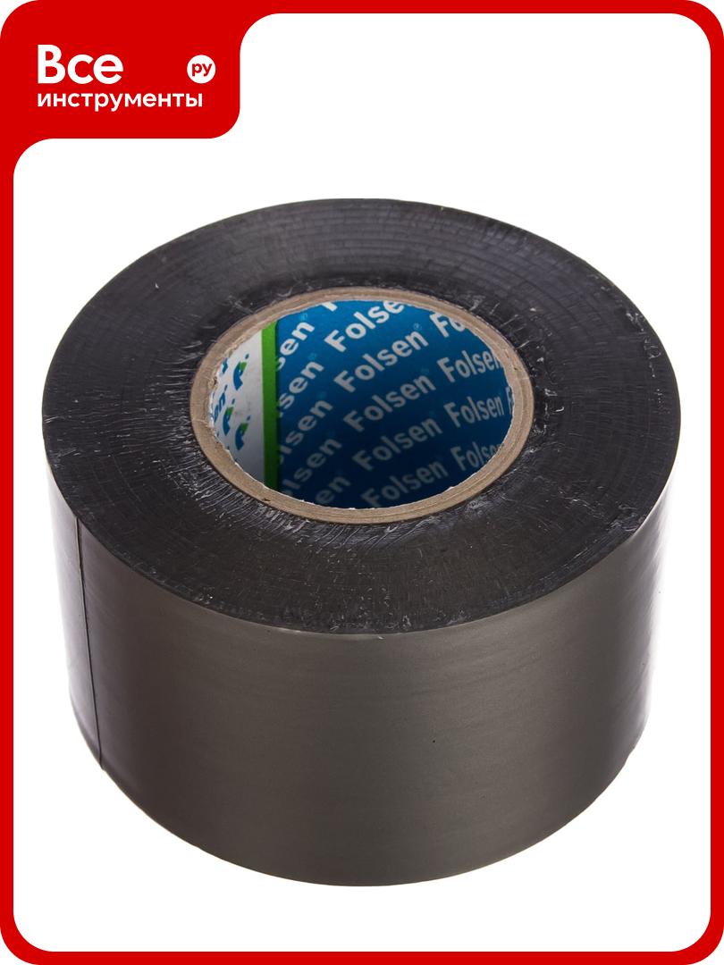 Гидроизоляционная PVC лента Folsen 48ммх30м серая 05156