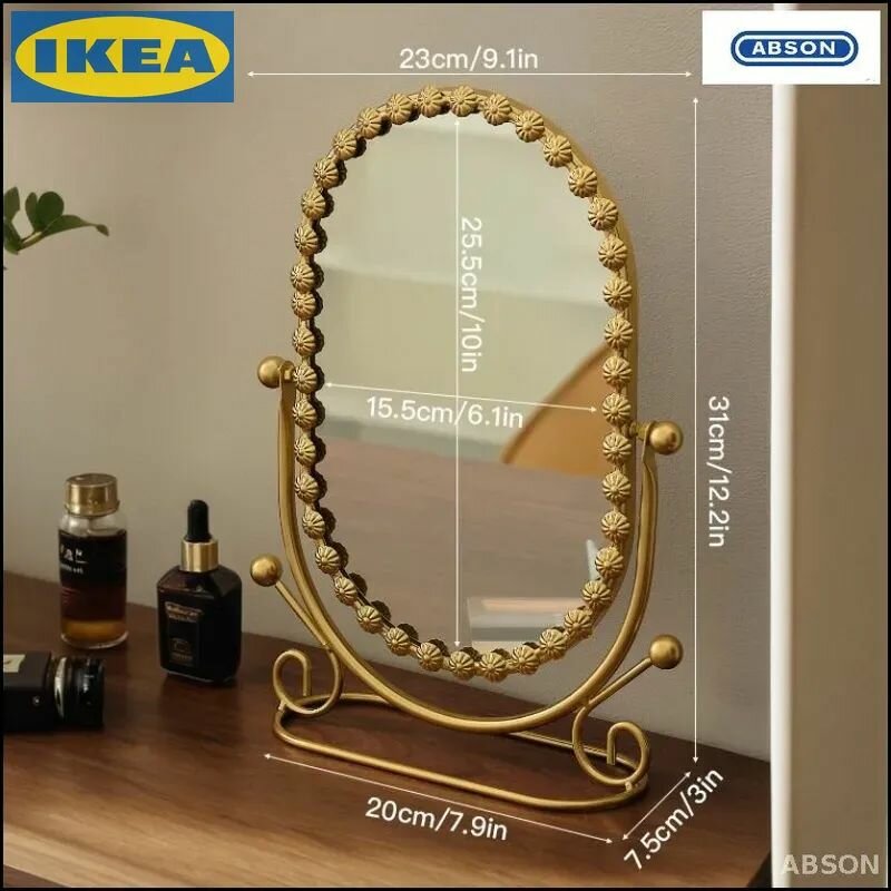 IKEA Зеркало настольное, 23 см х 31 см, 1 шт