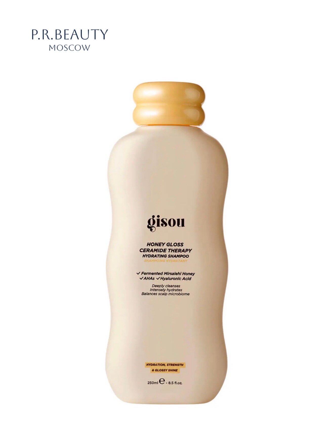 GISOU Шампунь Для Волос HONEY GLOSS CERAMIDE THERAPY HYDRATING SHAMPOO 250 мл