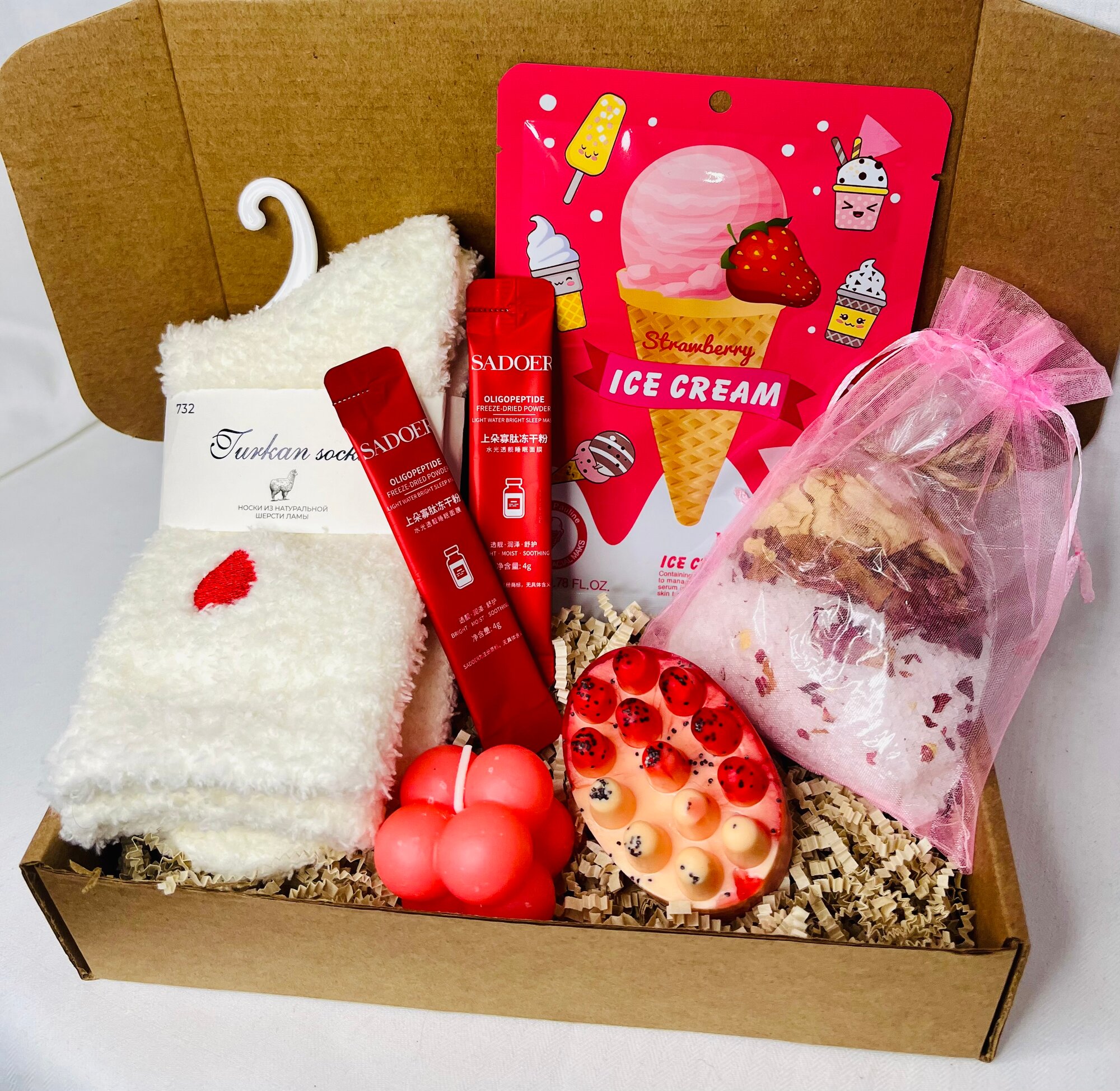 Подарочный набор женский на 8 марта, подарок на день рождения , подарок девушке, подарок женщине, жене, подруге, маме