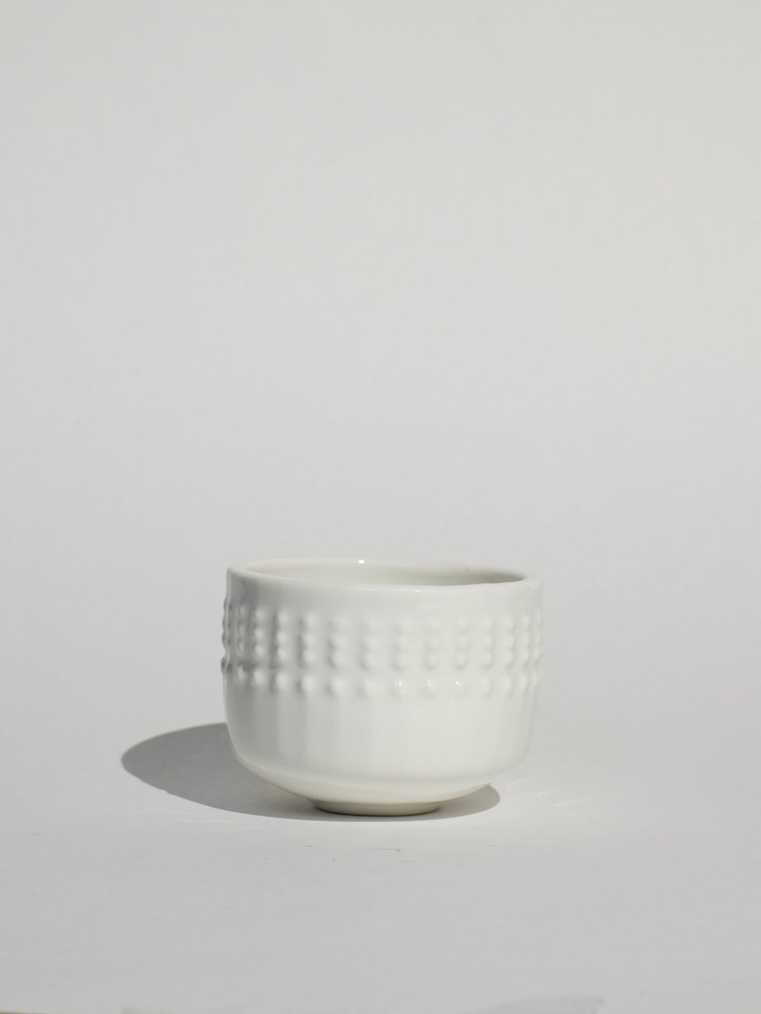 01001LAB / Чашка декоративная 01001, керамика, белая, 200 мл