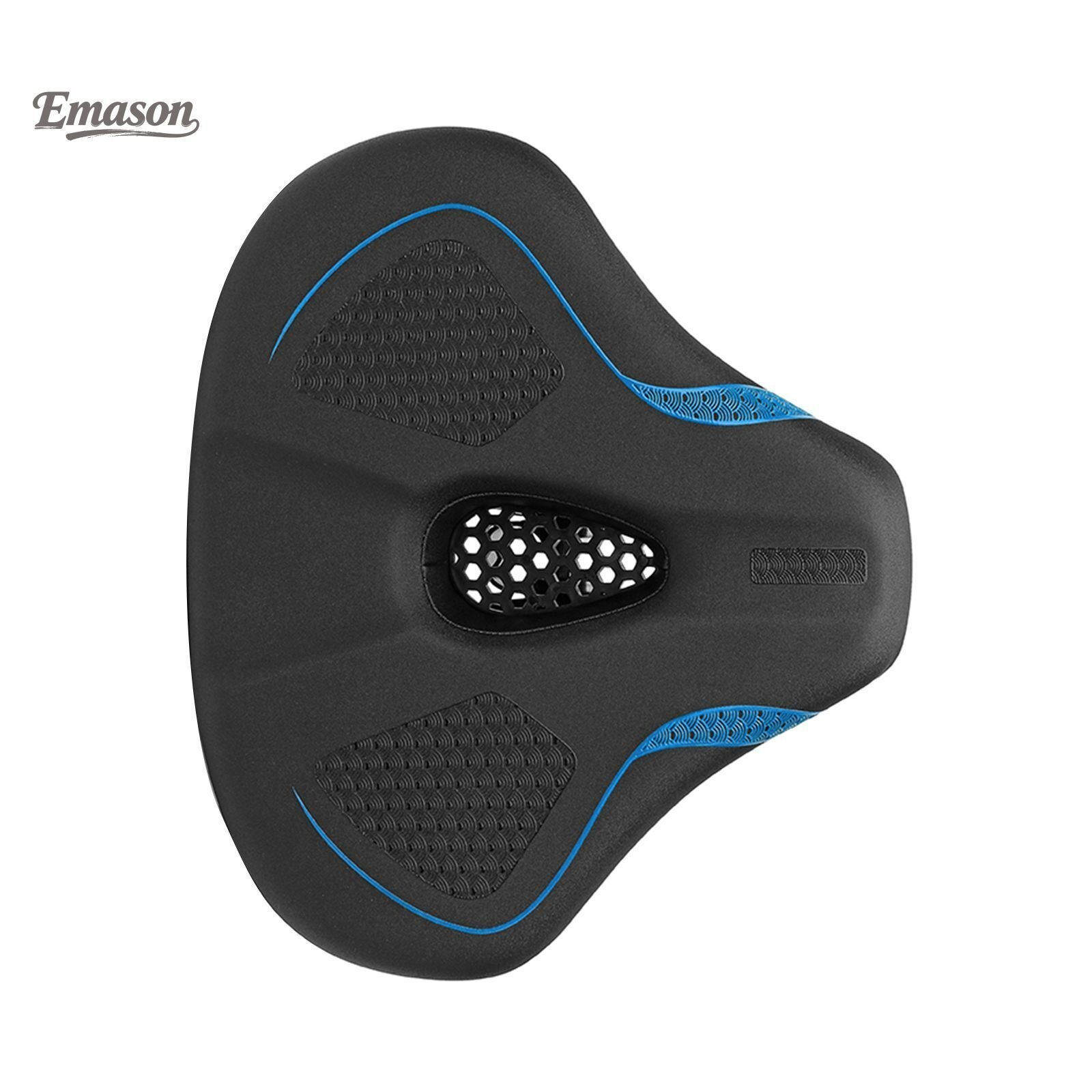 Комфортное велосипедное сиденье Замена широкого велосипедного седла 25cmx30cm-LP