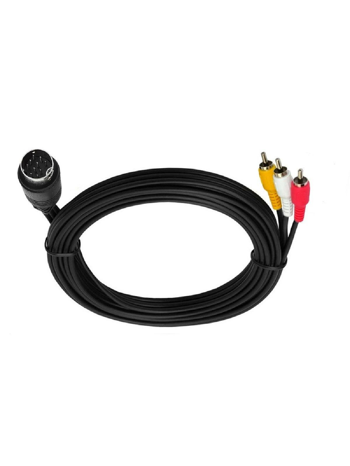 Кабель S video от 10 контактов до 3 видеокабелей RCA