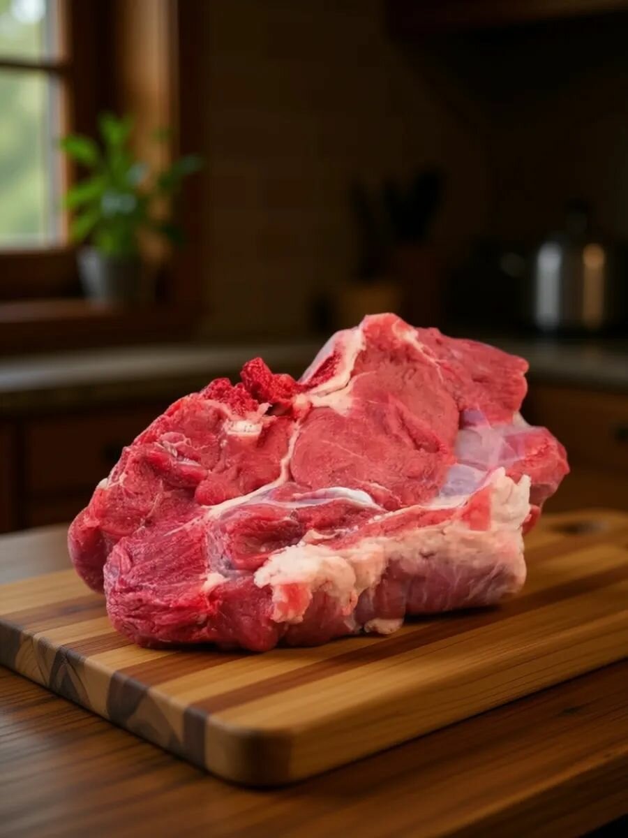 Говядина шейная часть 400 г, Ферма Евгения Рошаля, охлажденная