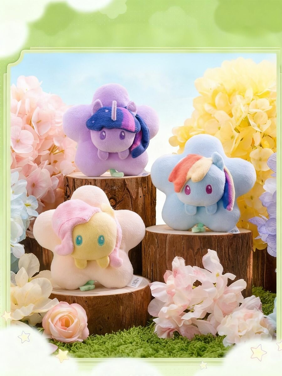 My Little Pony: Мягкие Игрушки и Плюшевые Значки Коллекционные Слепые Коробки