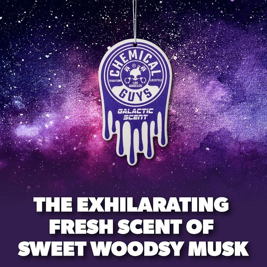 Подвесной ароматизатор салона Chemical Guys Hanging Air Freshener, Galactic Scent