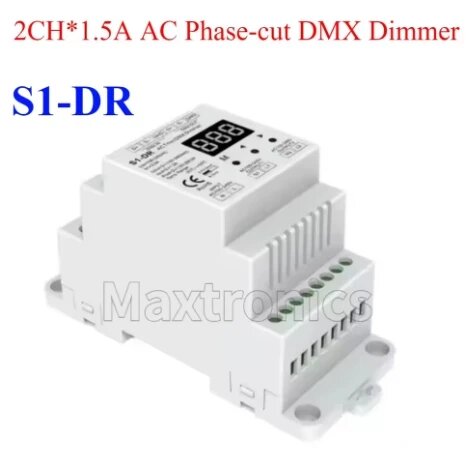 SAGE LU MEI RGB контроллер DMX dimmer S1-DR 2CH S1-DR only