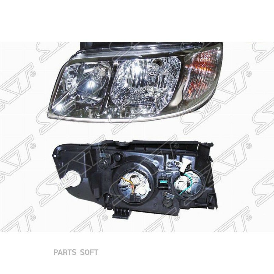 Фара HYUNDAI MATRIX 0608 от официального дистрибьютора, SAT, артикул ST2211142LLD