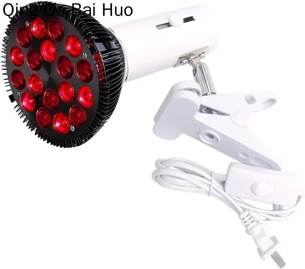 Elife инфракрасная лампа светодиодная для лечения обогрева и световые стойки,9 шт 660 нм красного цвета и 9 шт 850 нм ближнего инфракрасного для ухода за кожей подарочный набор для женщин