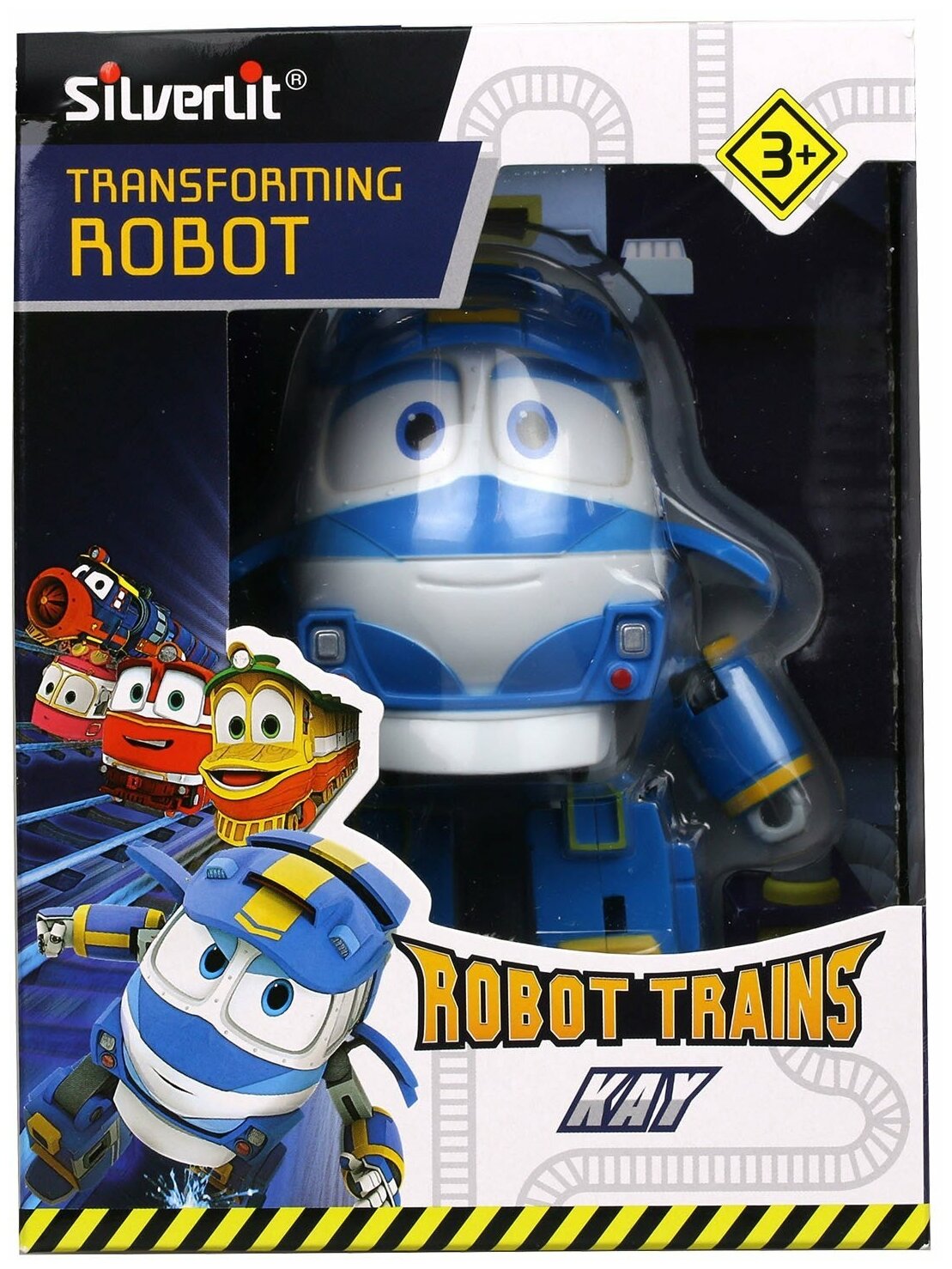 Трансформер Robot Trains Кей Роботы-поезда 10 см, 80164