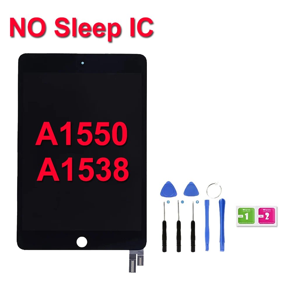 ЖК-дисплей для iPad Mini 4 YLLMAOO Black NO IC Gift1