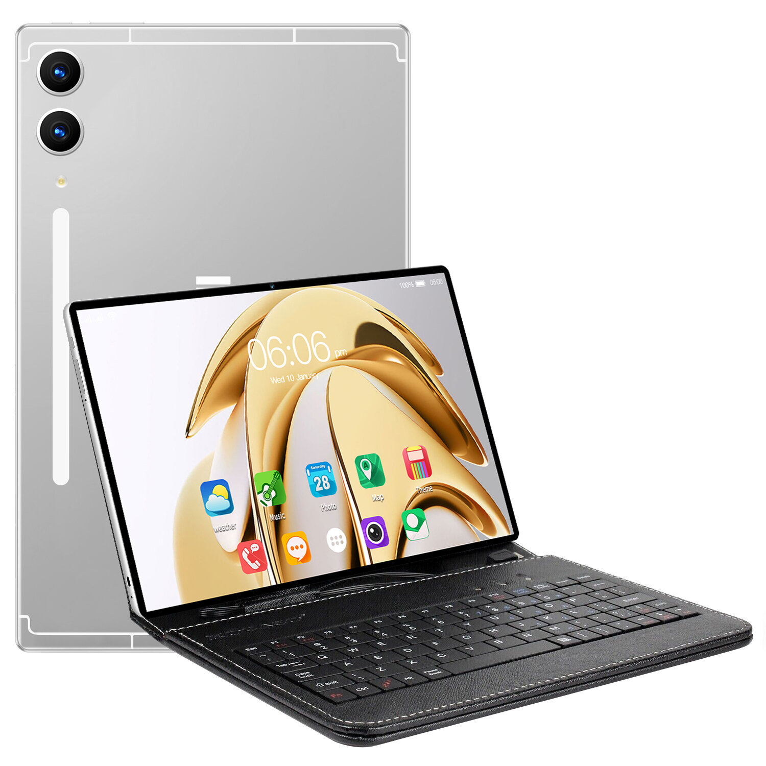 Игровой планшет S10 Ultra, с клавиатурой, мышью, 2 SIM-карты, Android 13, 16ГБ/1ТБ