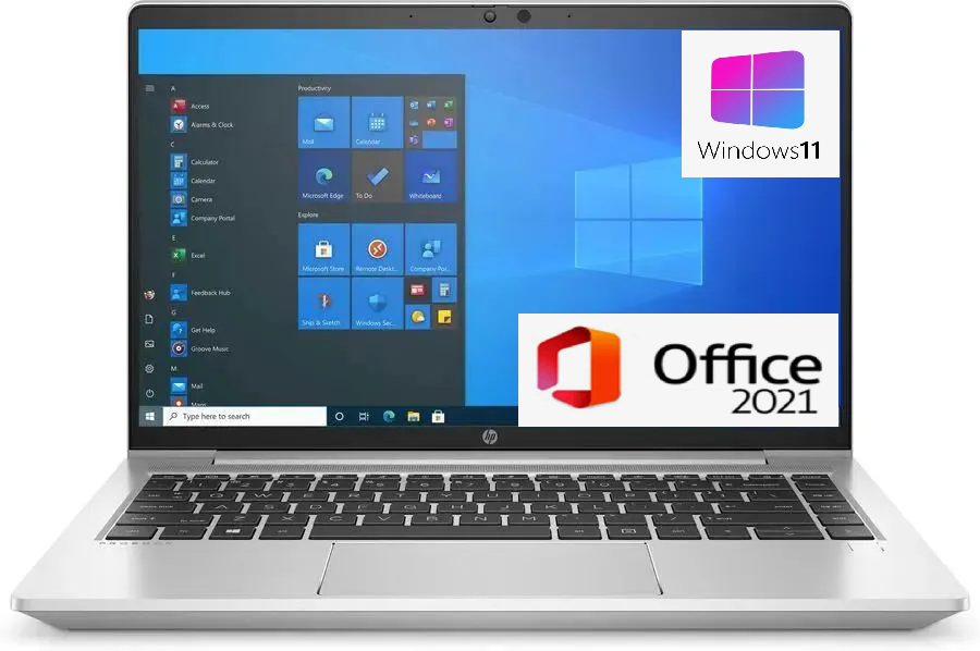Ноутбук HP Pro 640 G8 14" IPS, i5 1135G7 (8 потоков до 4.2 ггц),16 GB, SSD 256 GB,Win 11 Pro+Office, рус. клав, уценка