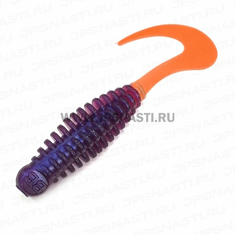 Силиконовые приманки Boroda Baits Phantom 160, южная ночь, блистер