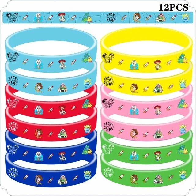 Силиконовый браслет Disney Spider-Man с изображениями Минни и Микки Маус, эластичный браслет, фитнес-трекер, подарок на день рождения для ребенка.