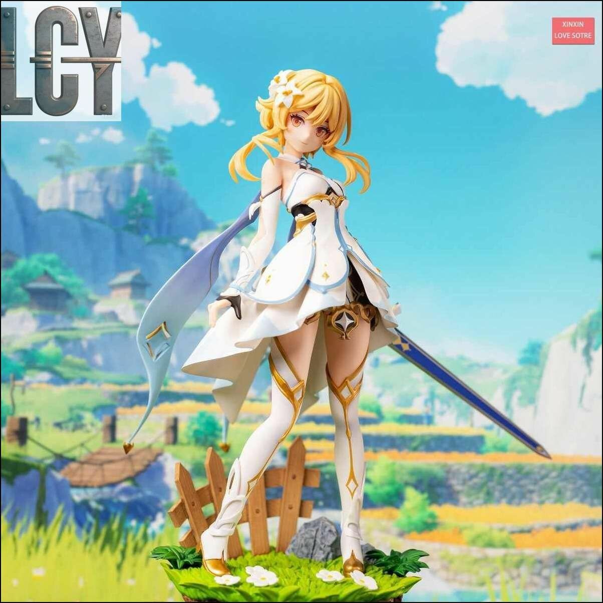 Персонажи игр Genshin Impact Lumine 24.5CM