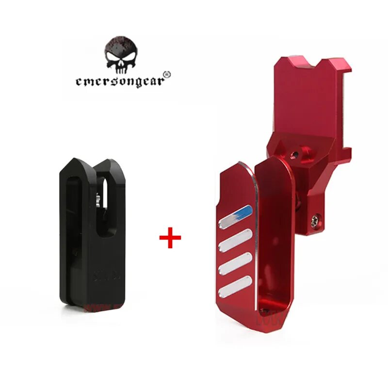 Emerson Tactical CZ/SV/STI Series алюминиевая кобура Race Master Красный, Red Set SV