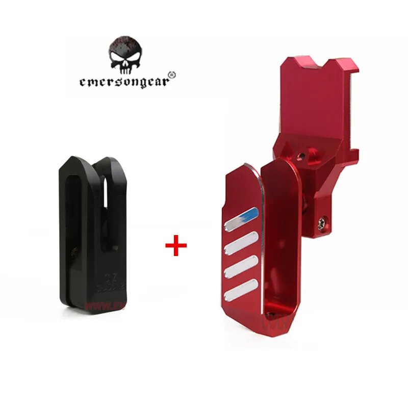 Emerson Tactical CZ/SV/STI Series алюминиевая кобура Race Master Красный, Red Set CZ Shadow2