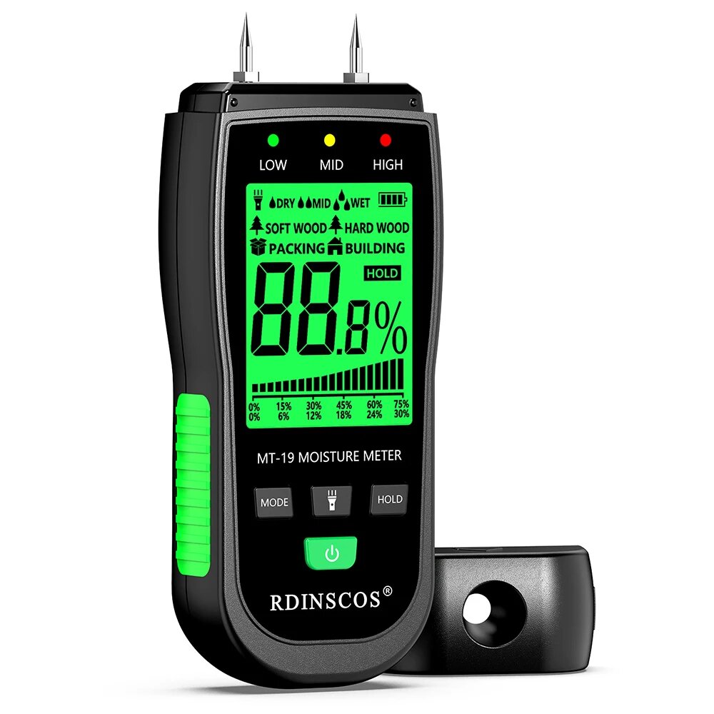 Цифровой измеритель влажности Wall moisture content tester