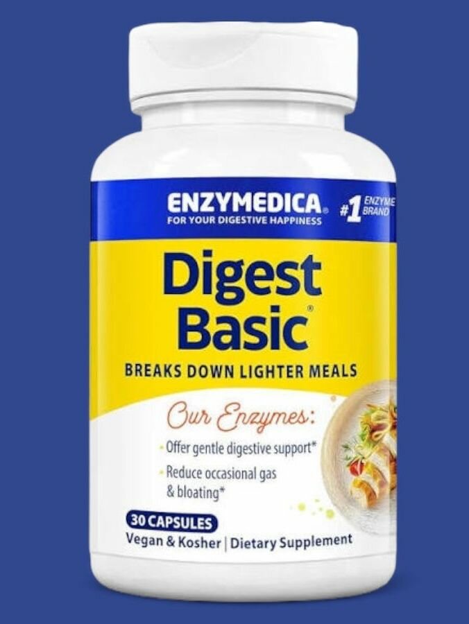 Digest Basic, формула основных ферментов 30 капсул