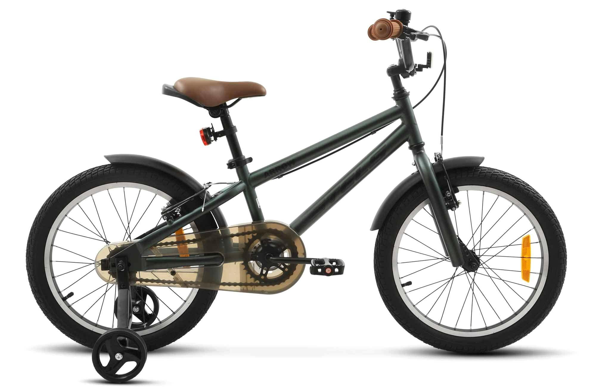 Детский велосипед Stels Arrow 16, год 2026, цвет Зеленый