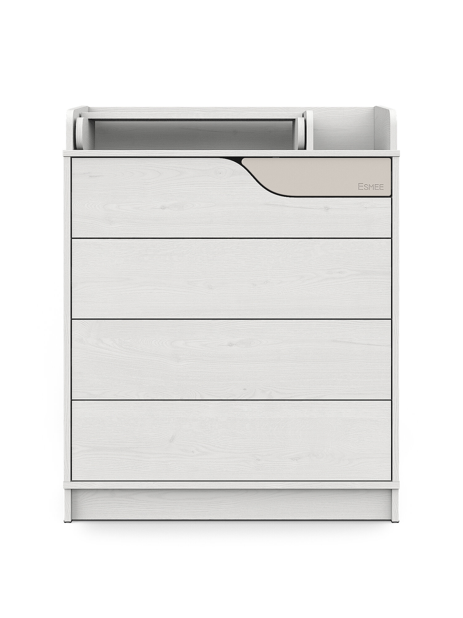 Пеленальный комод "Esmee", ясень тронхейм/кремовый