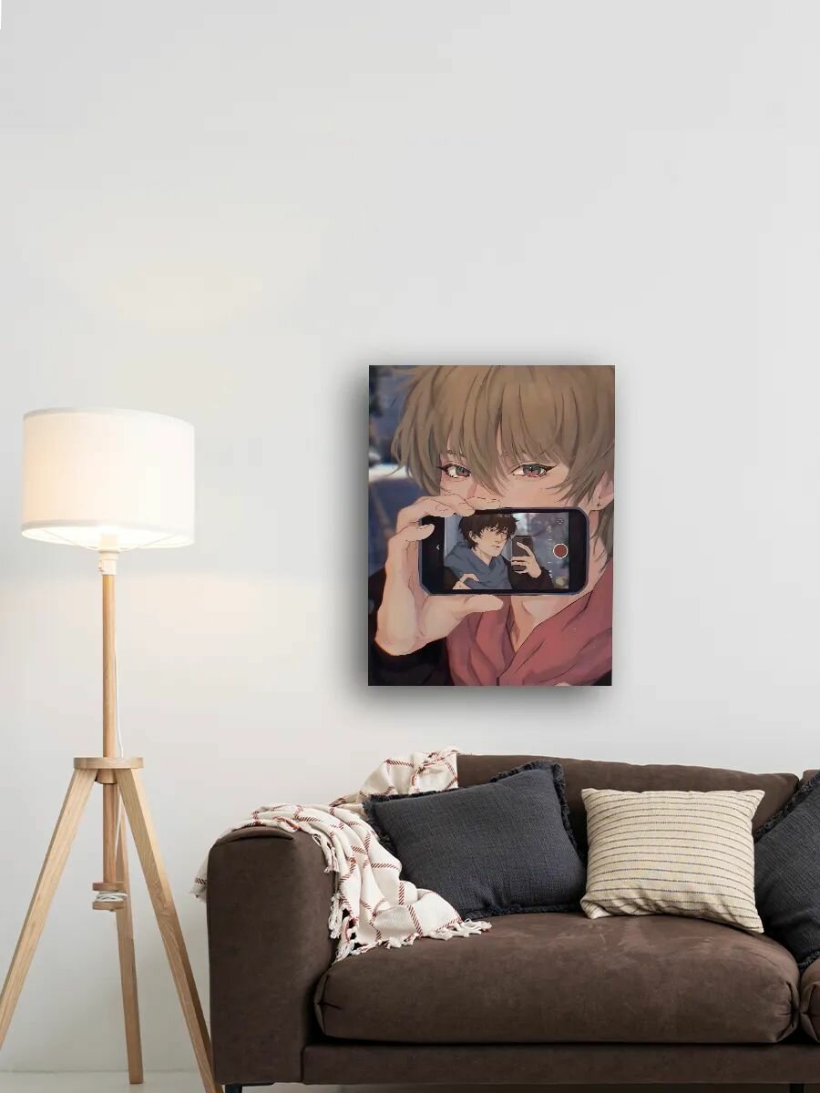Постер на стену Облако манхва , плакат 1шт, А4 размер. — фото 1