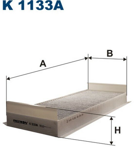 Фильтр салона угольный FILTRON K1133A Man Tga, Tgs, Tgx, Tgm