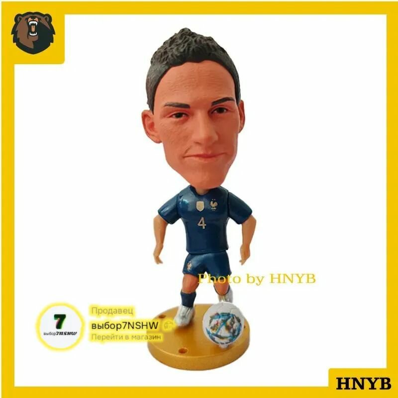 Фигурка футболиста Рафаэль Варан / Raphael Varane в форме Франция 6,5 см