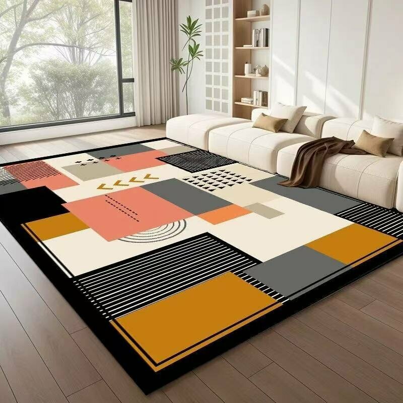 Ковер для гостиной в скандинавском стиле, простая элегантность, современный, для дома, под диван или журн200x400 см