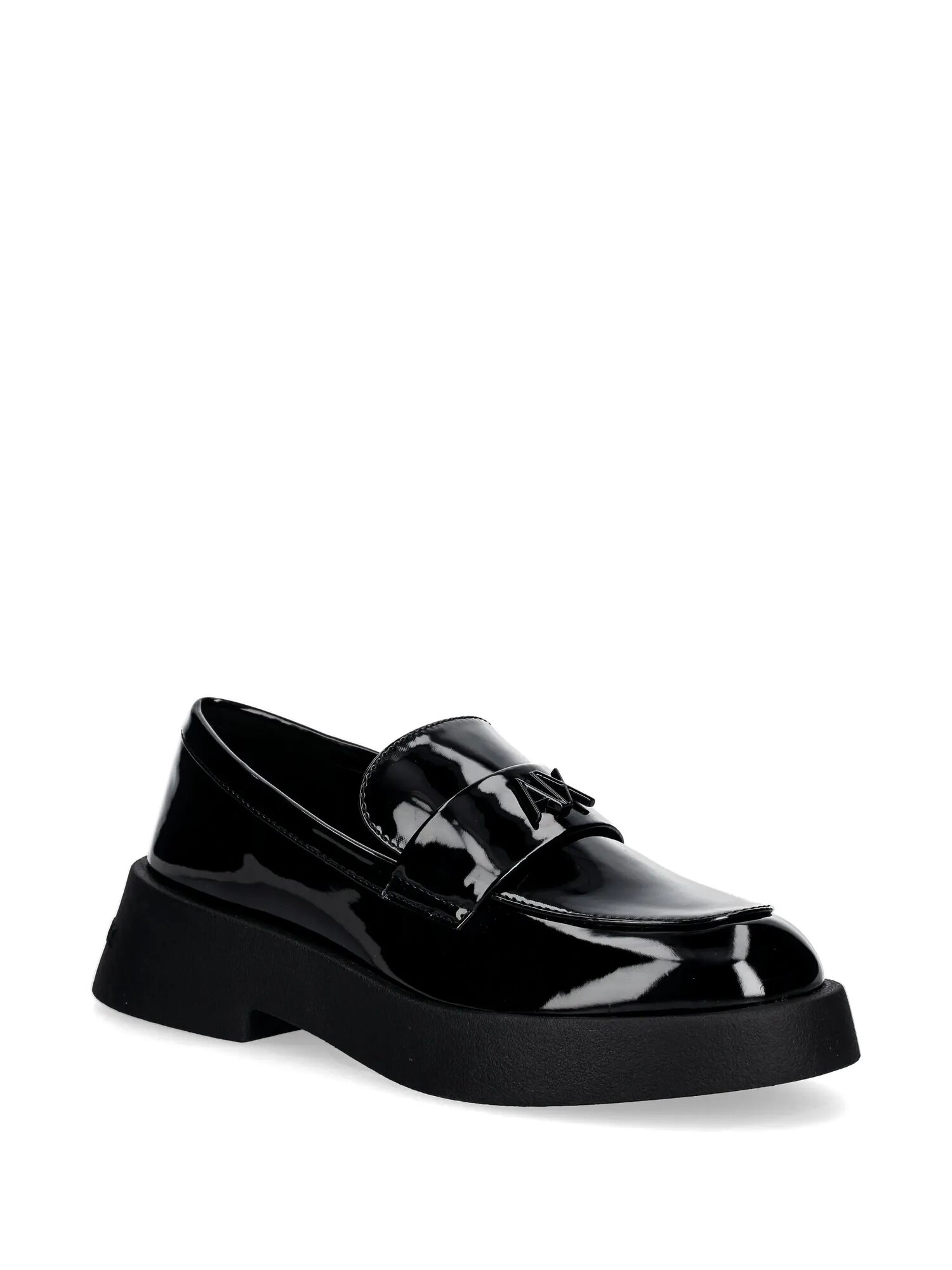 Лоферы Armani Exchange Logo-plaque loafers, размер 40 — фото 1