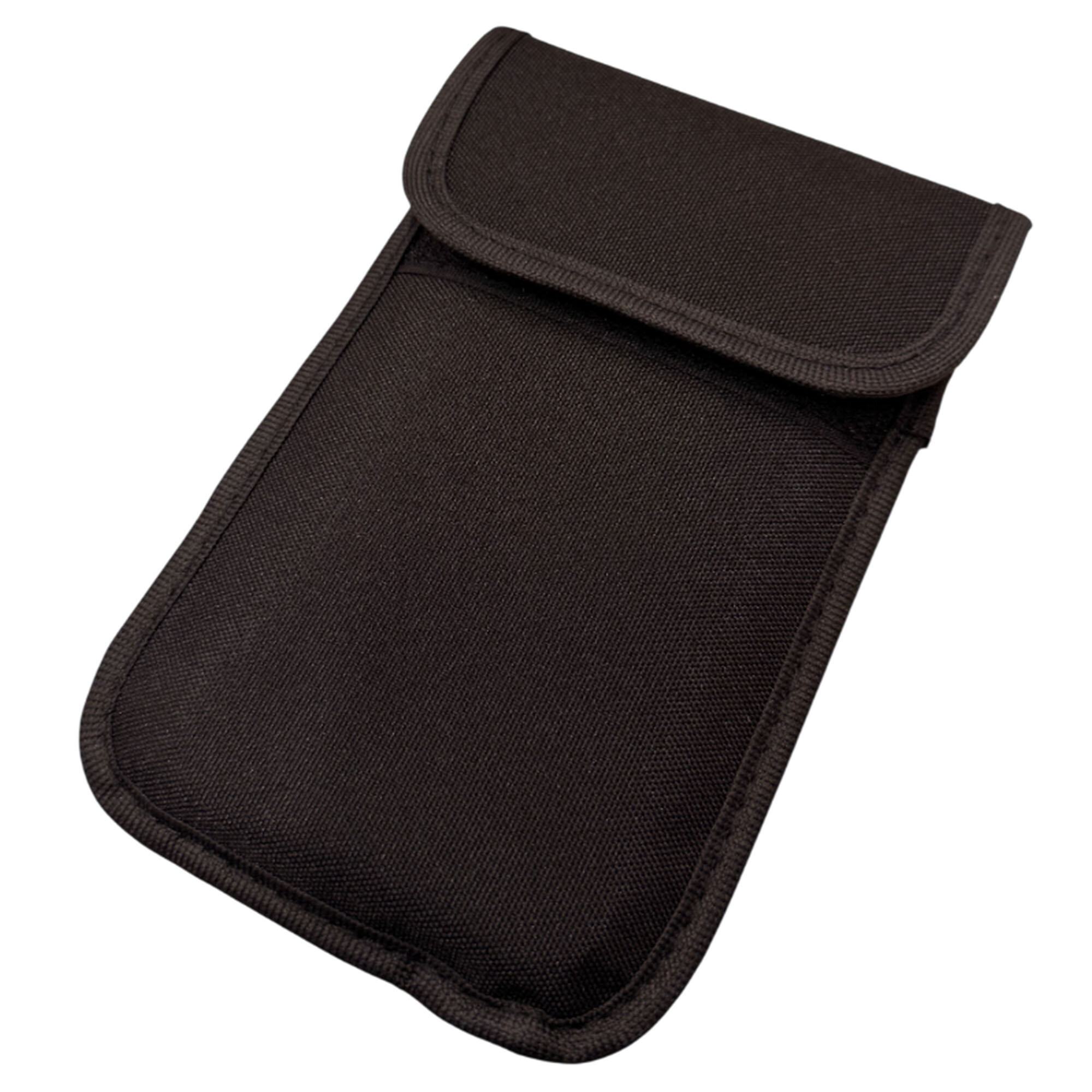 Чехол для телефона "Клетка Фарадея" (блокиратор сигналов) (Черный); 17.5х12 см; крепление велкро