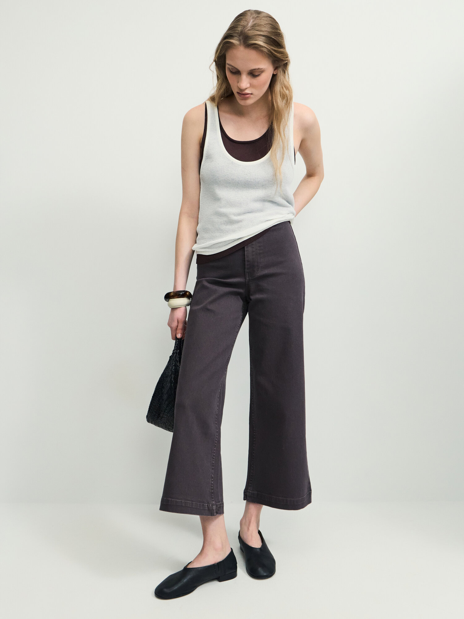 Джинсы кюлоты marine 