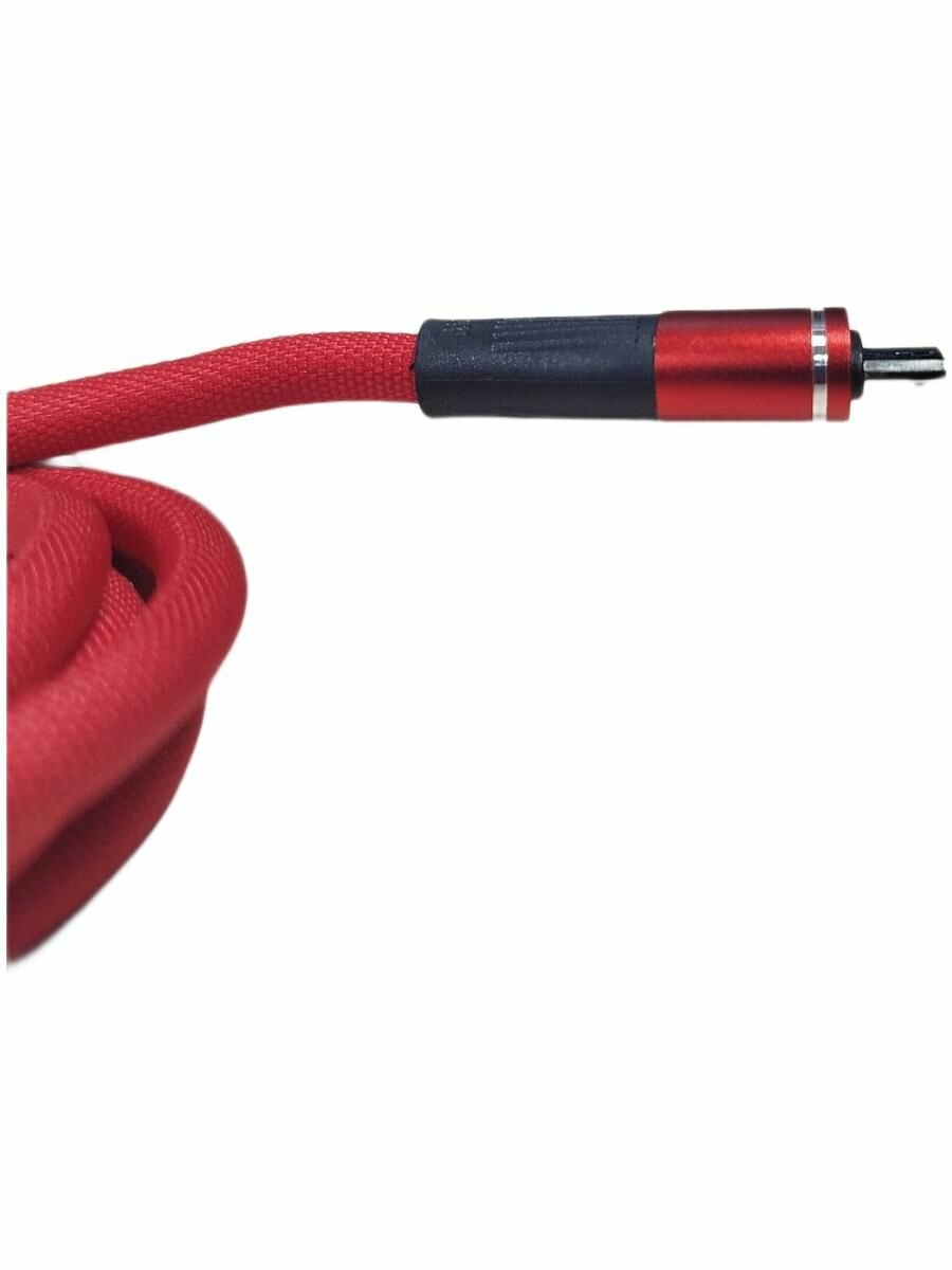 Кабель Micro USB/ кабель микро ЮСБ для телефона 1 метр /провод микро красный