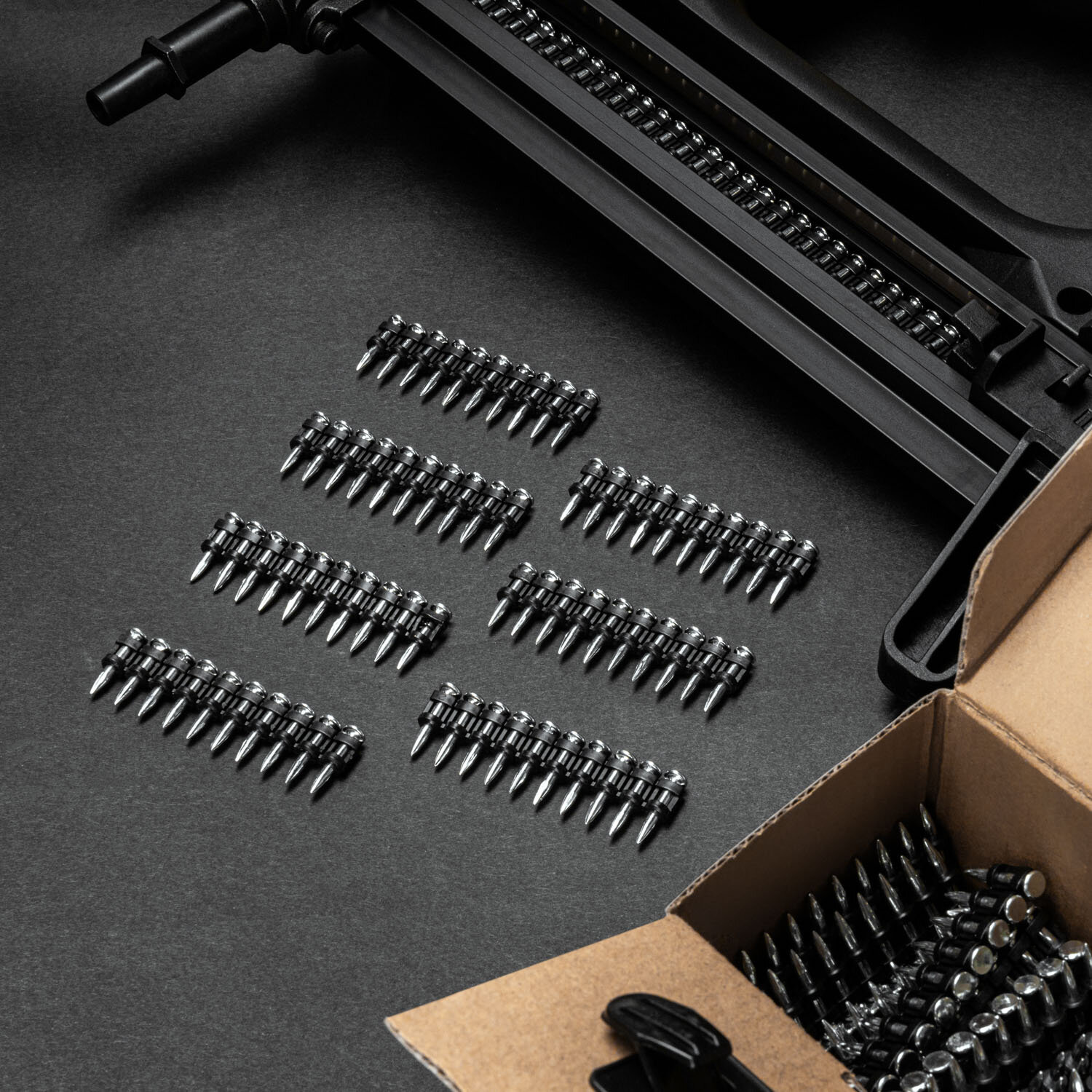 Гвозди по бетону 3х22мм, 1000 шт. KRANZ, высокоуглеродистая сталь