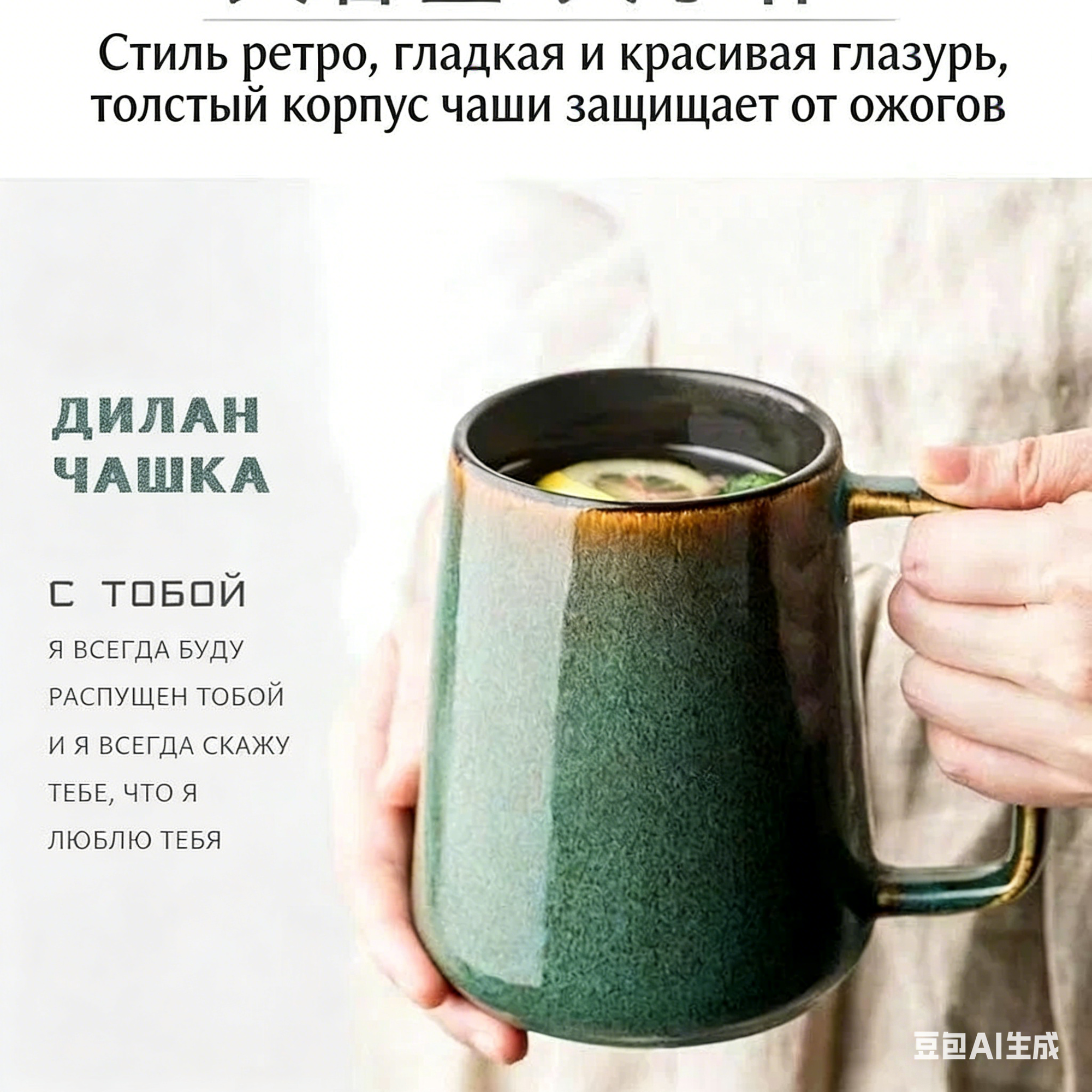 咖啡Кружка "Чашка" , керамика, использование в СВЧ, мытье в посудомоечной машине, 700 мл, 1 шт