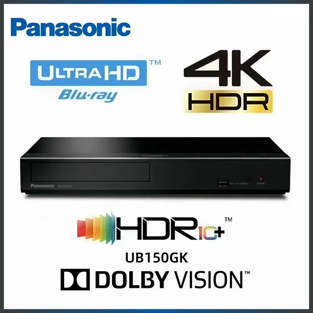 Panasoni c DP-UB150GK UHD 4K 3D проигрыватель,4K, HIDM, Проигрыватель Blu-ray