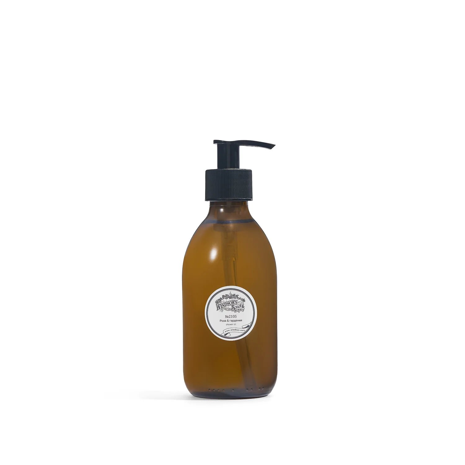 Масло для душа Windsor's Soap "№2105 Роза & гардения" 250 мл