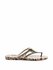 Шлёпанцы DOLCE & GABBANA Leopard-print logo flip-flops, размер 35 EU, серый