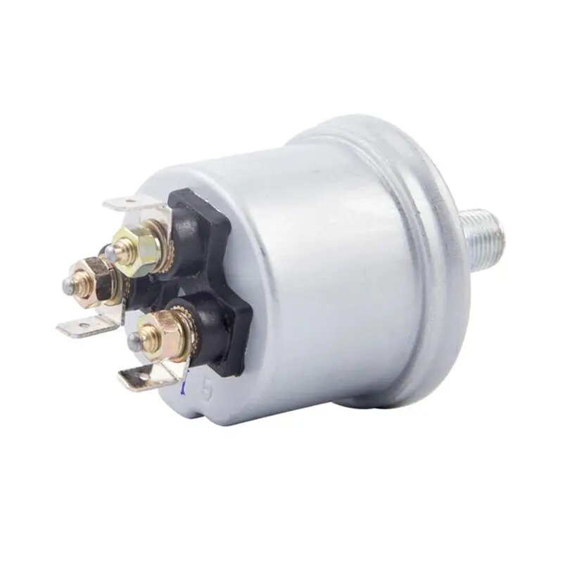 Датчик давления масла VDO с тремя выходами, 1/8NPT, 0–10 бар, для дизельных генераторов, нержавеющая сталь, с разъемом 10 мм