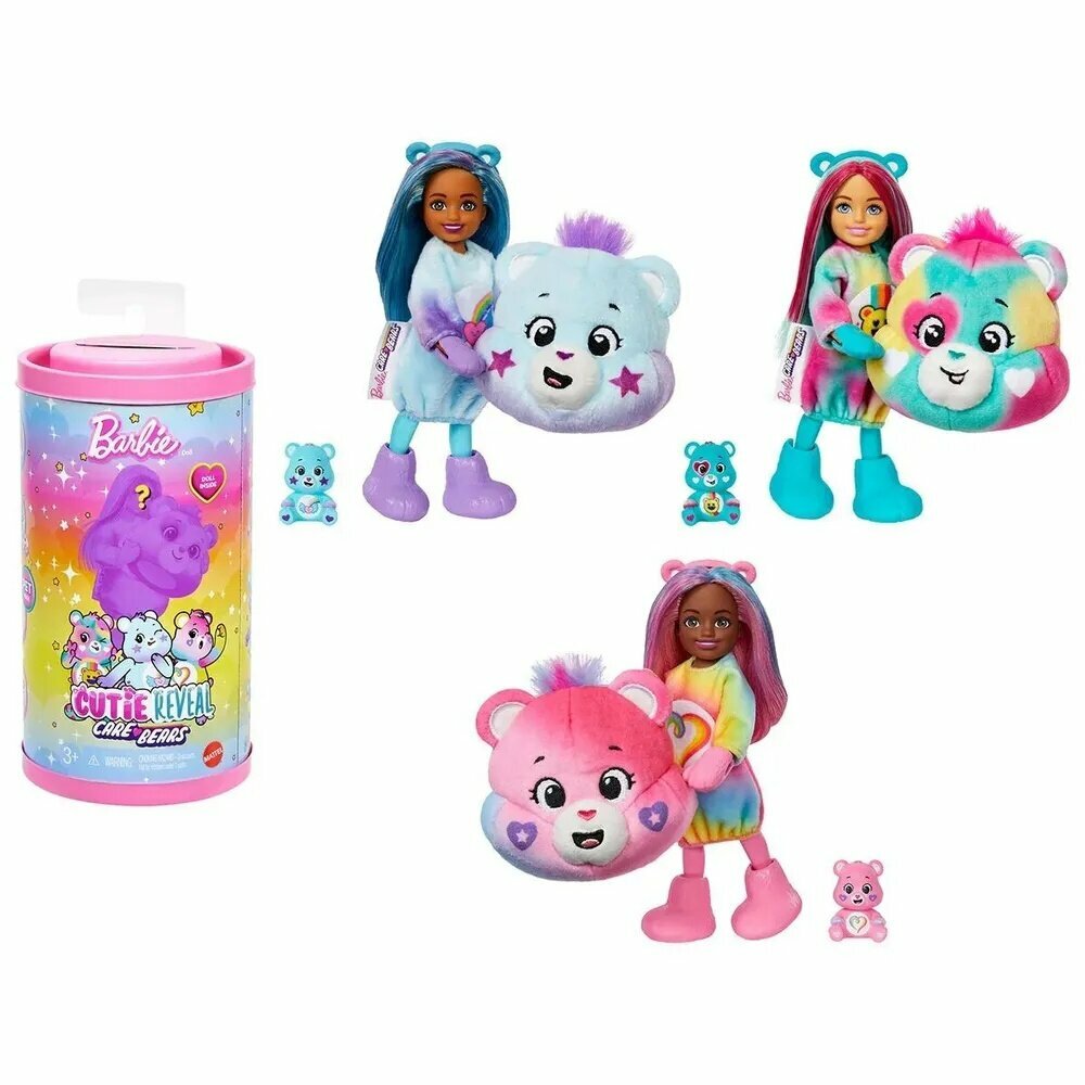 Barbie JGH75 Chelsea Cutie Reveal Care Bear 2-я серия