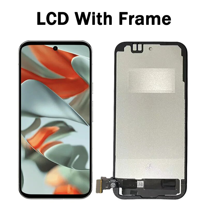 100% протестированный TFT-дисплей для Google Pixel 9 Pro, сенсорный экран, дигитайзер для Google Pixel9Pro GR83Y, GEC77, GWVK6 LCD