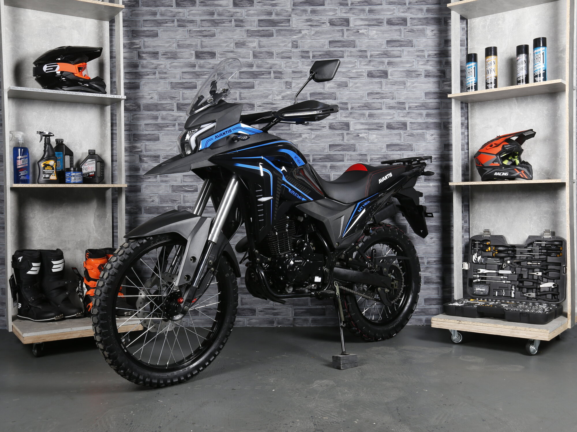 Мотоцикл Avantis MT300 GS 300 куб. см, двигатель PR300, 6-ступенчатая КПП, ПТС