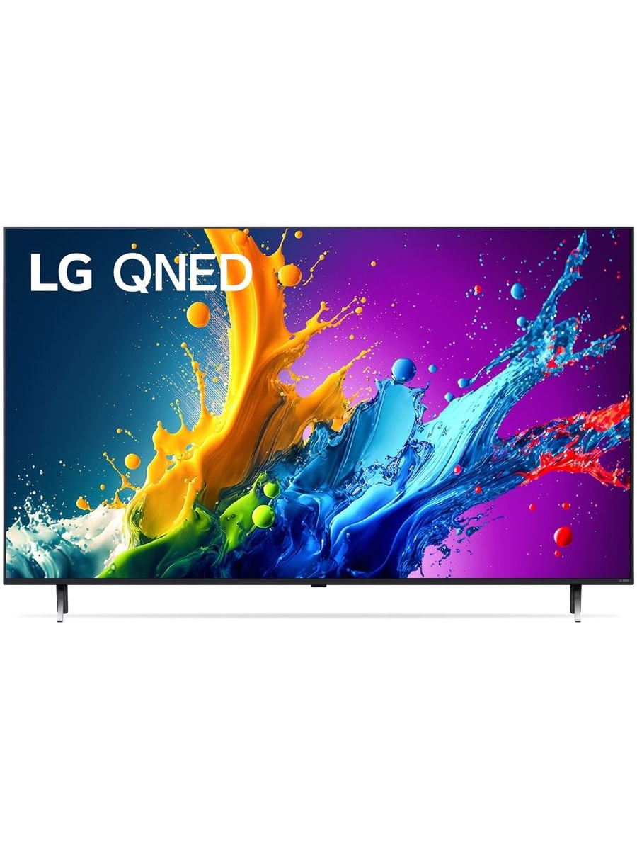 Телевизор LG 65QNED80T6A. ARUG 65" QNED, 4K Ultra HD, чер. титан, смарт ТВ, WebOS