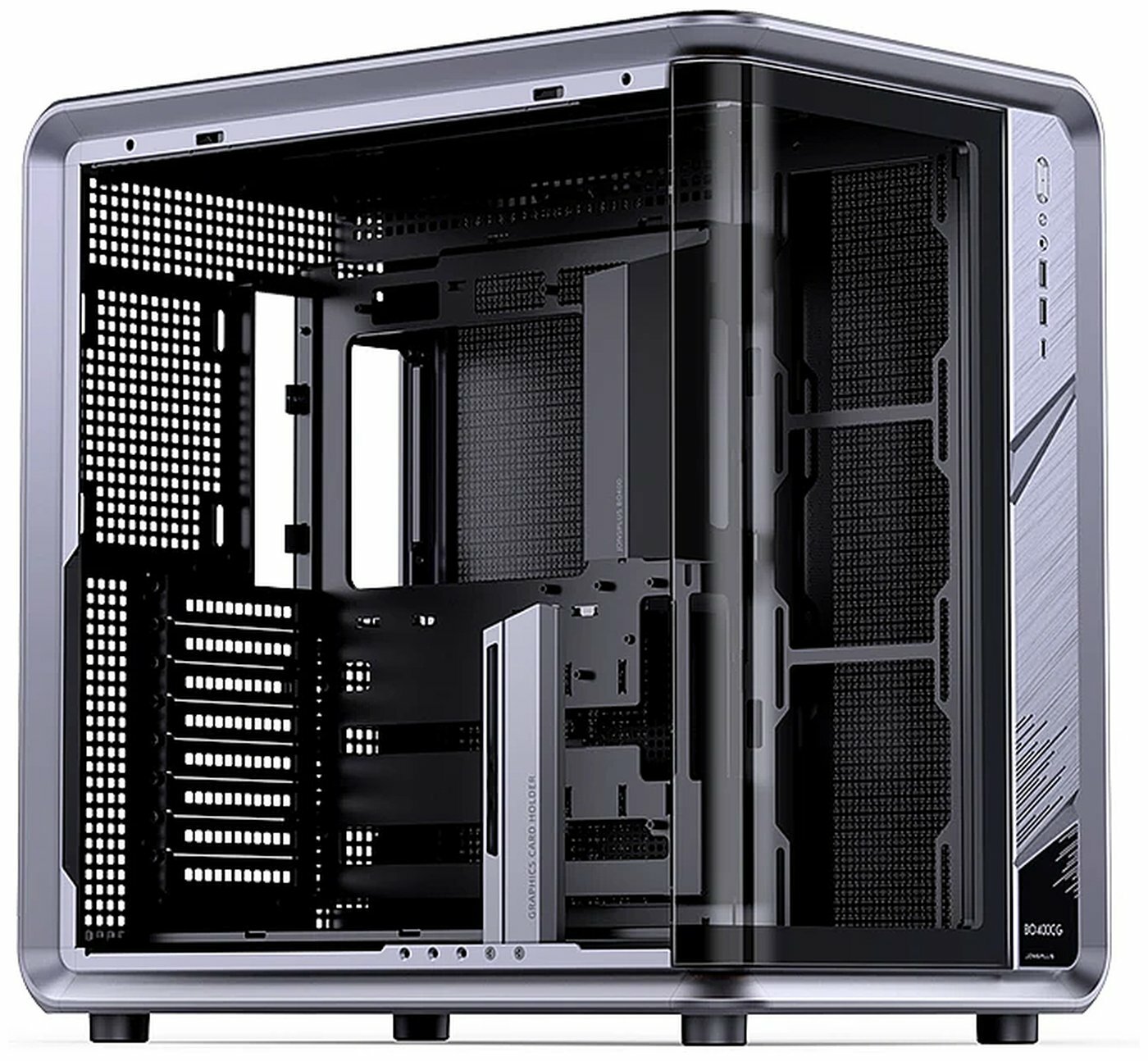 Компьютерный корпус Jonsbo BO400CG Grey